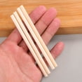 BESTYASH 200Pcs Wooden Craft Accessory Round Dowels Strong and Reusable ...