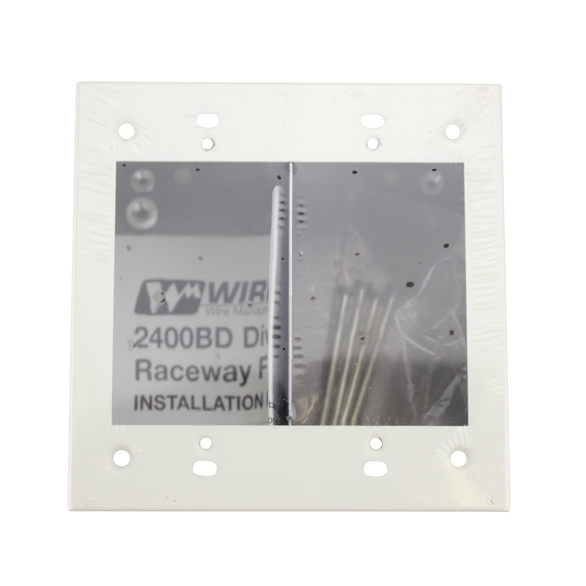 Wiremold V2435D 2400BD Series RaceWay Divided Deep 2 Gang Junction Box ...