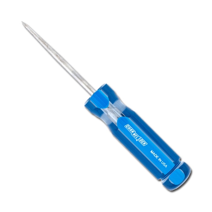 Channellock AWL3A 3-inch Professional Heat-Treated RND Awl Screwdriver ...