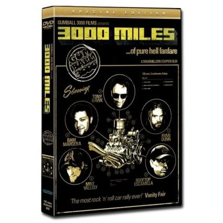 3000 Miles: Gumball 3000 (DVD) | Walmart Canada