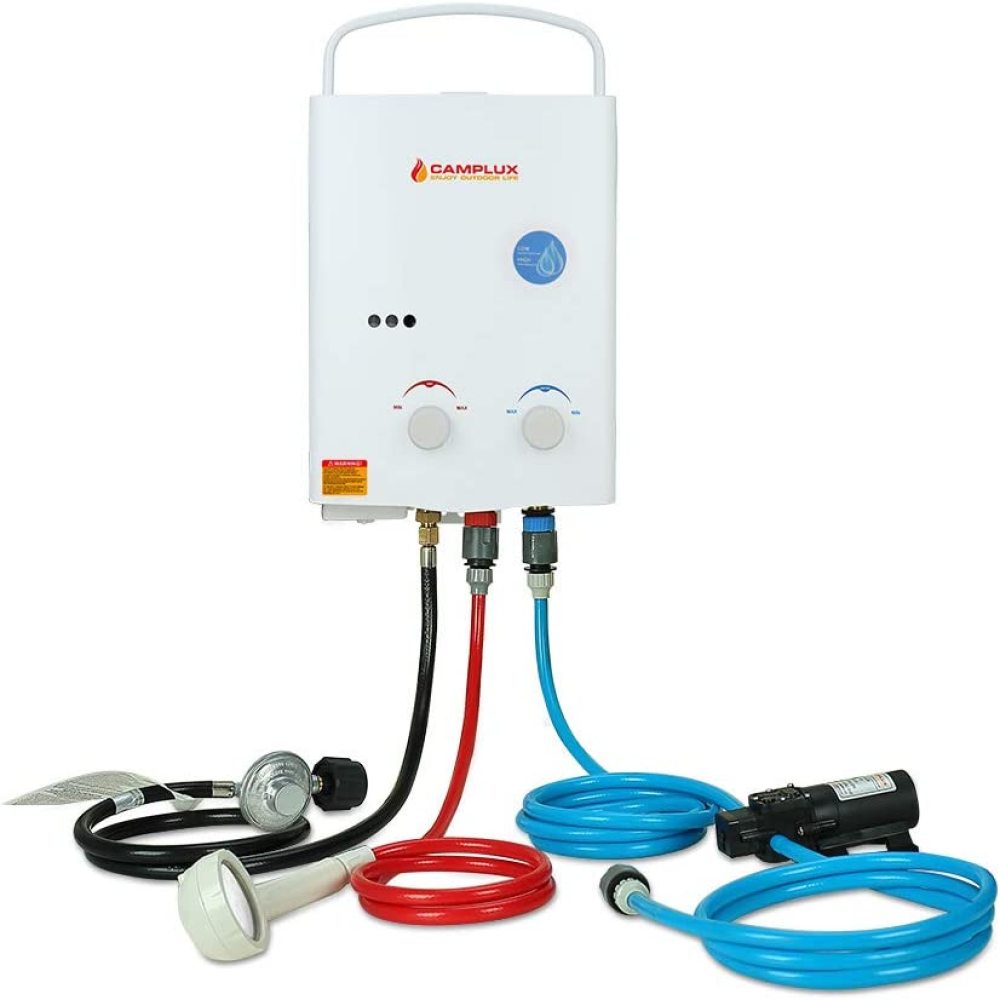 Camplux 5L 132 GPM Outdoor Portable Propane Gas Tankless Water Heater camplux-5l-132-gpm-outdoor-portable-propane-gas-tankless-water-heater