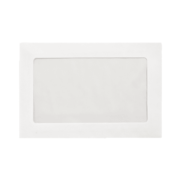 6 x 9 Full Face Window Envelopes - 28lb. Bright White (50 Qty ...