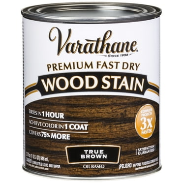 Fogstone, Varathane Premium Fast Dry Wood Stain-370871, Half Pint, 4 ...