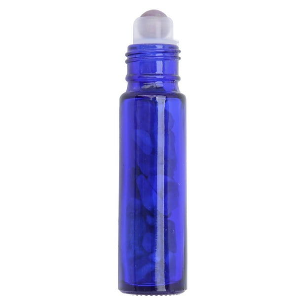 Botella de rodillo de aceite esencial, botellas de aceite esencial azul profesional Rollon de ...