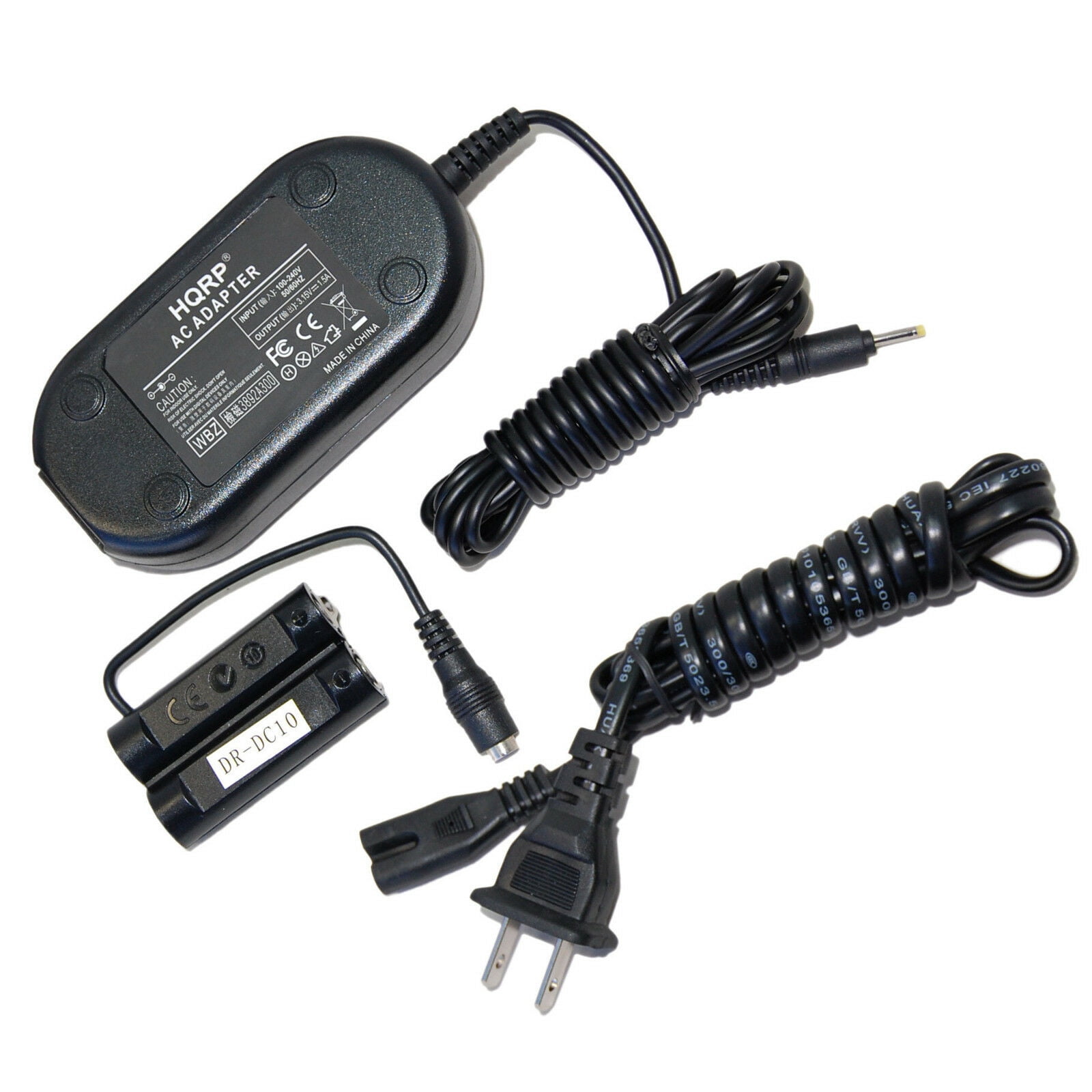 HQRP AC Adapter for Canon PowerShot A1300, A1400, SX150 IS, SX160 IS ...
