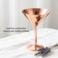 ACDANC 2026 New Martini Glasses Set of 4 Lead Free Construction ...