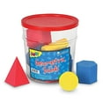 Learning Resources Hands-On Soft Geosolids, Soft Foam 3D Shapes, Math ...