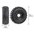 4.10-6 ATV Go Kart Wheel Tire Tubeless & 29" Live Rear Axle Kit & Brake ...