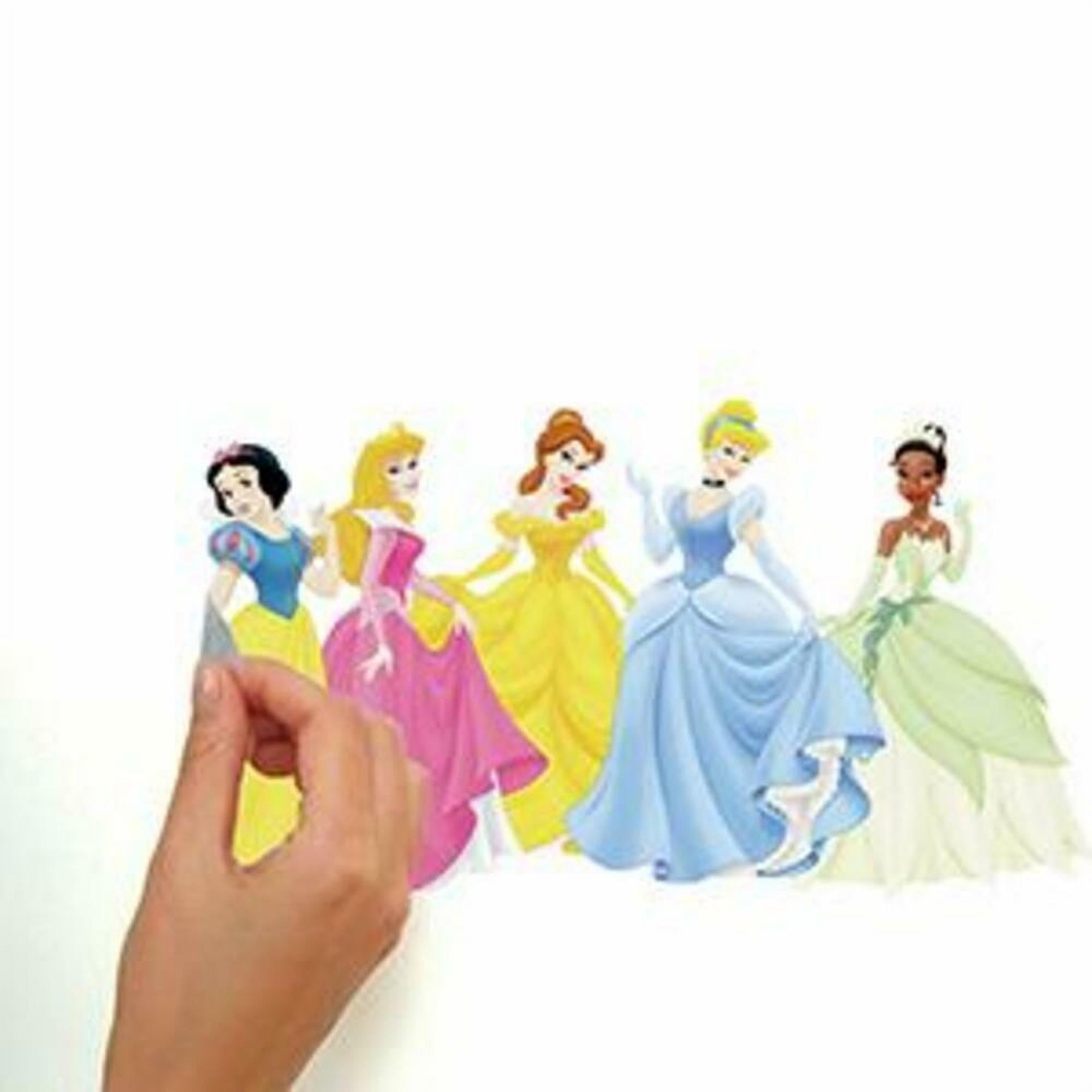 RoomMates Disney Princess Crown Pink Peel And Stick Giant Wall Decal ...