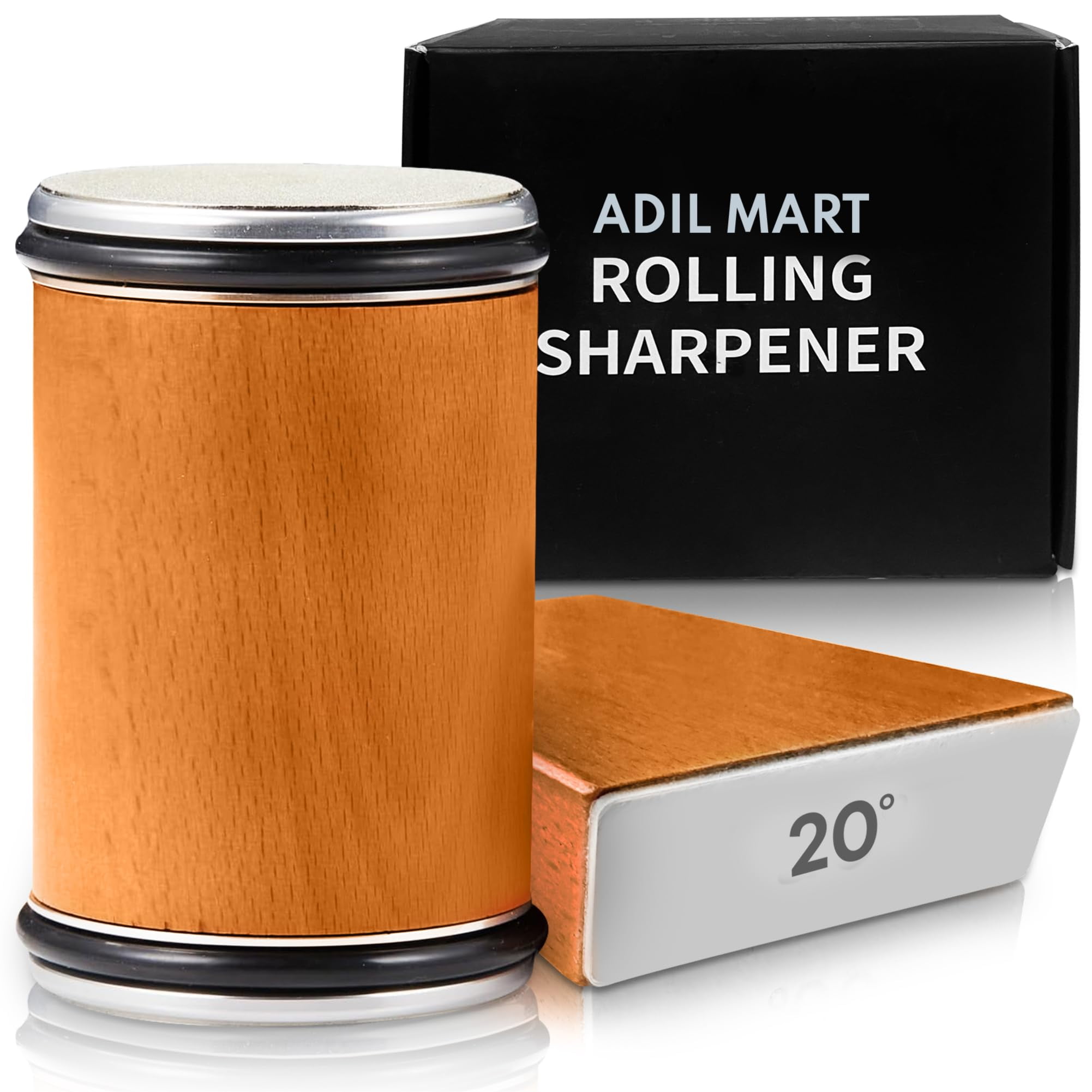 Afilador de cuchillos Adil Mart para cuchillos rectos y serrados ...