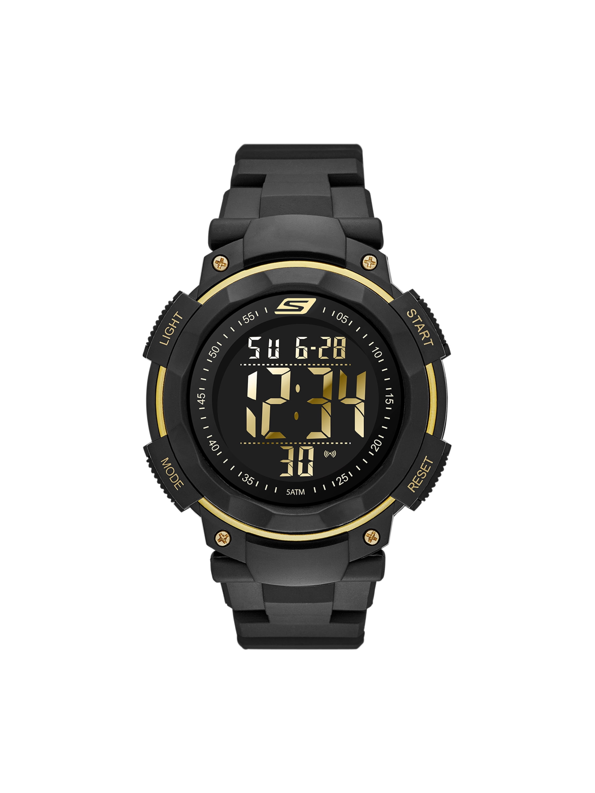 Skechers Ruhland 45MM Sport Digital Chronograph Watch with Plastic ...