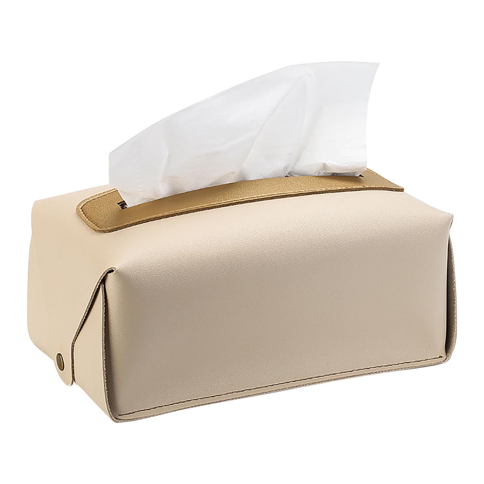 Tissue Box Cover, Rectangular Modern Decorative Leather Tissue Box Case ...