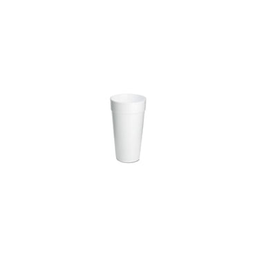 Insulated Disposable Styrofoam Hot and Cold Drink Foam Cup 24 Oz with ...