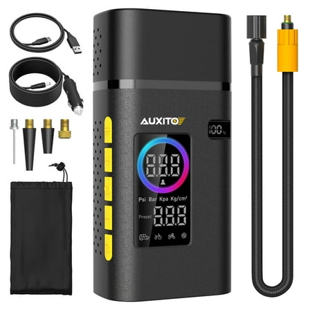 Sun Joe Auto Joe 24V Cordless Inflator & Air Compressor with ...