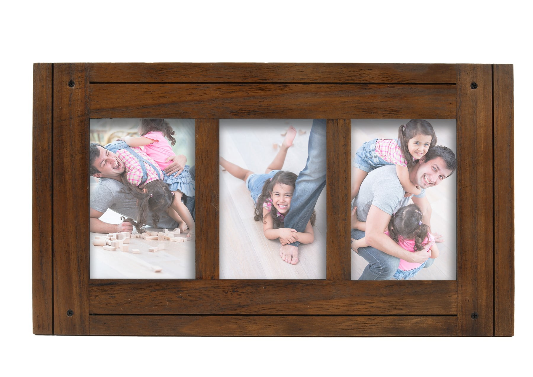 Prinz Homestead 3-Opening Collage Picture Frame, for 4x6 Photos ...