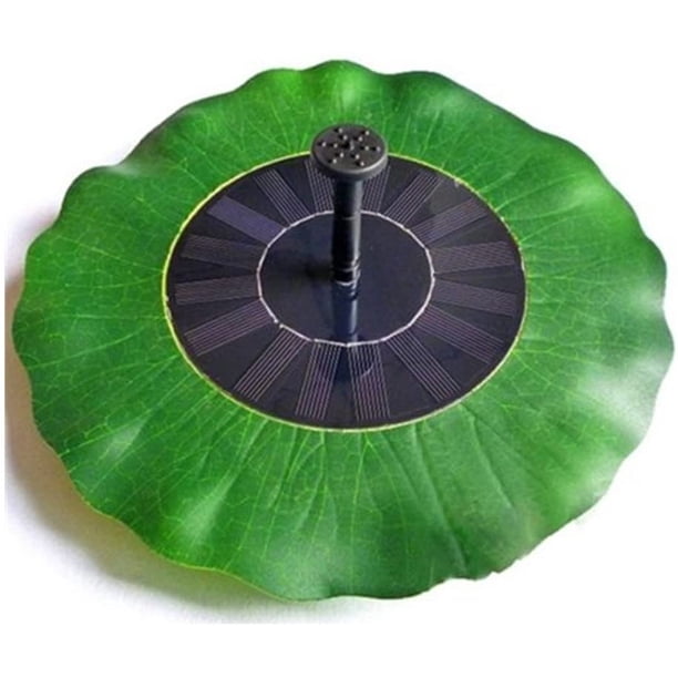 Solar pump pond pump fountain lotus leaf solar energy garden fountain ...