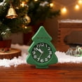 Christmas Tree Alarm Clock, Silent Scan Digital Desk Clock with ...