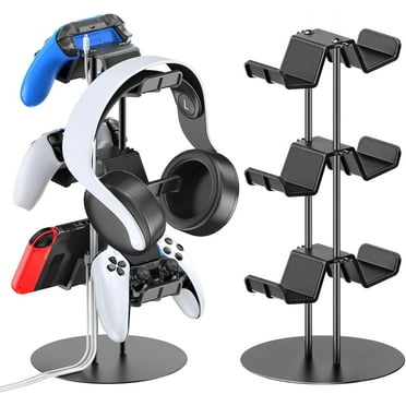 2-Tier Console Stand with Organizer for Headset, Compatible with ...