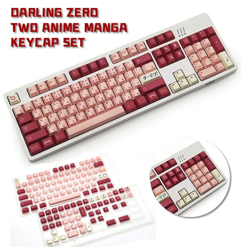 Anime Manga Keycap Set - Gymark 128 Keys Darling Bahrain | Ubuy