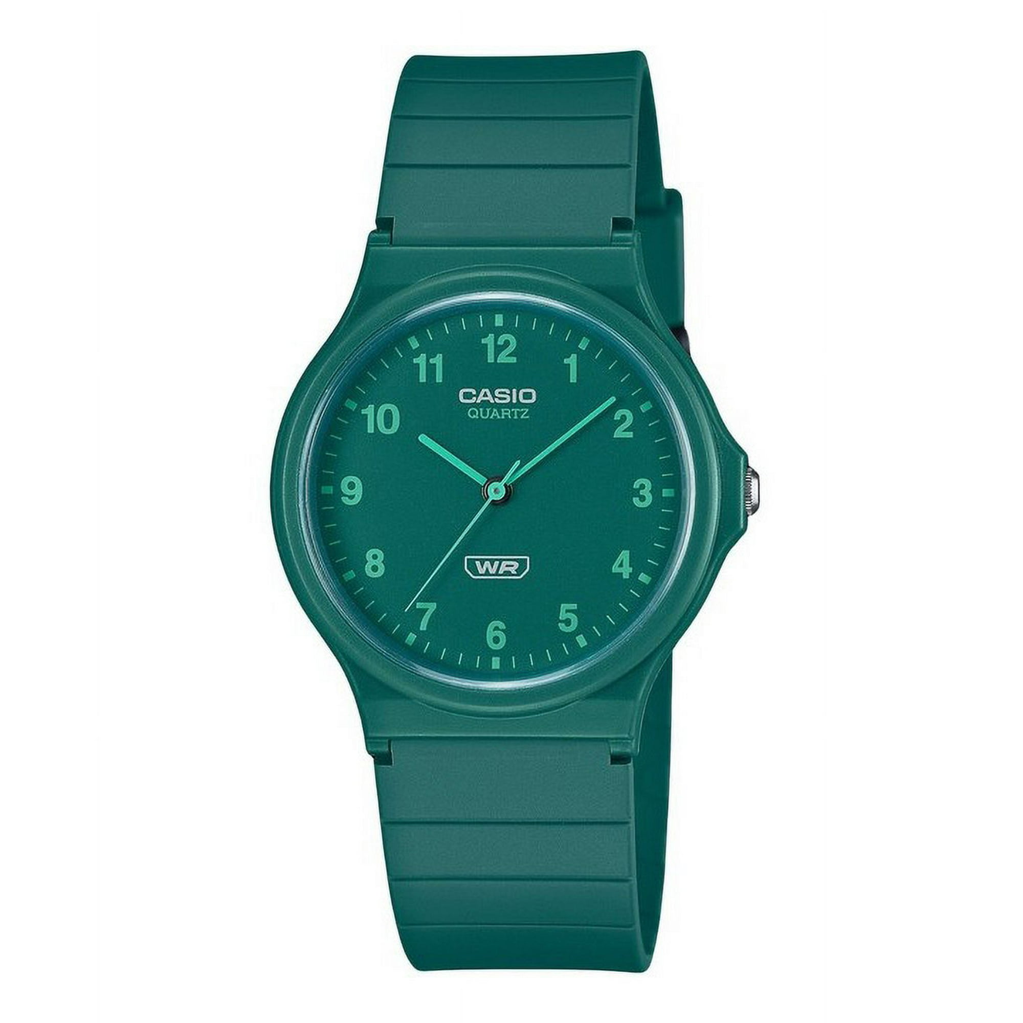 Click here for Casio Pop Analog Bio Based Resin Strap Green Dial... prices