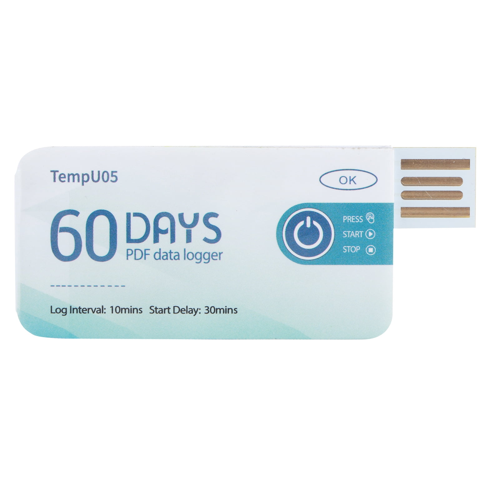 Buy USB Data Logger, Large Data Capacity Data Logger With USB Connector ...