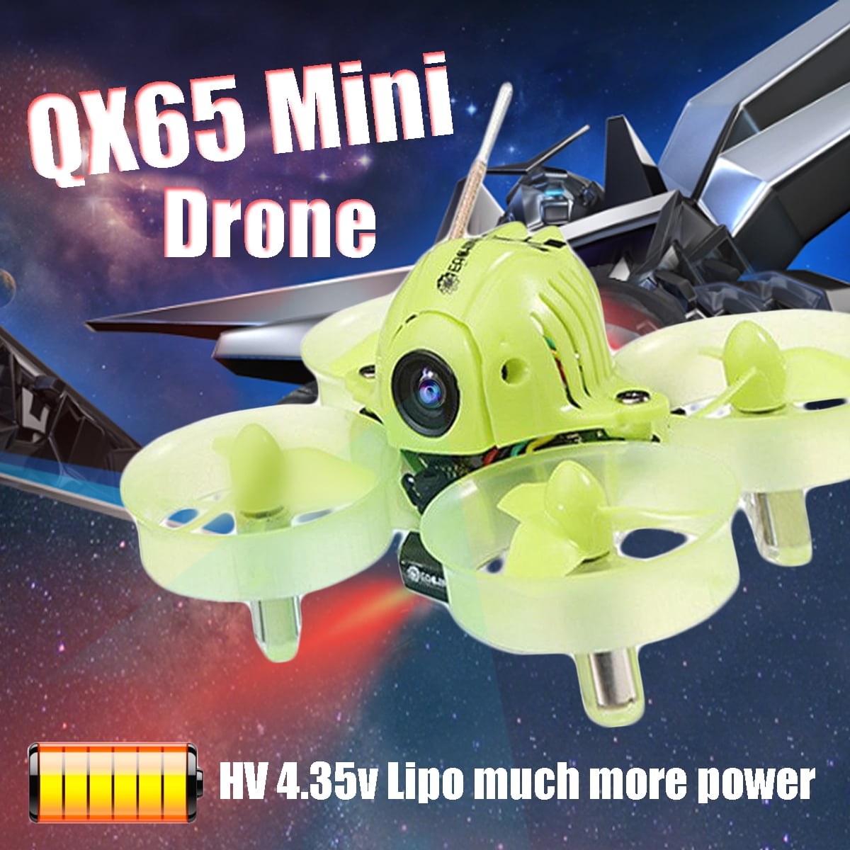 Eachine QX65 Mini FPV Racing Drone Quadcopter 48CH 700TVL Betaflight ...