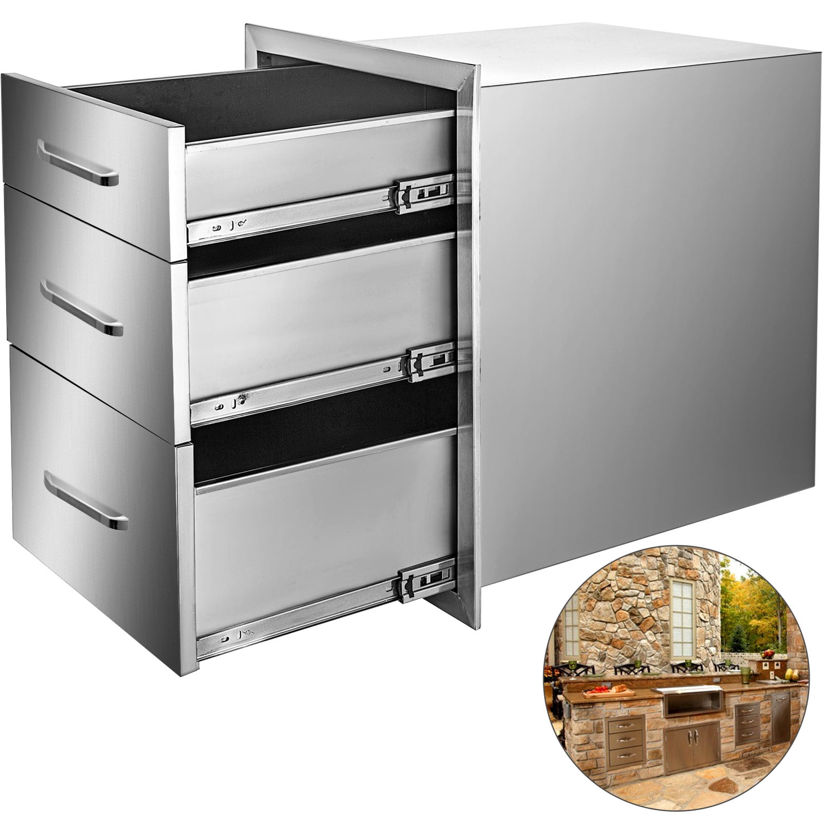 Click here for Vevor 14x20.3 Inch Outdoor Kitchen Drawers Stainle... prices