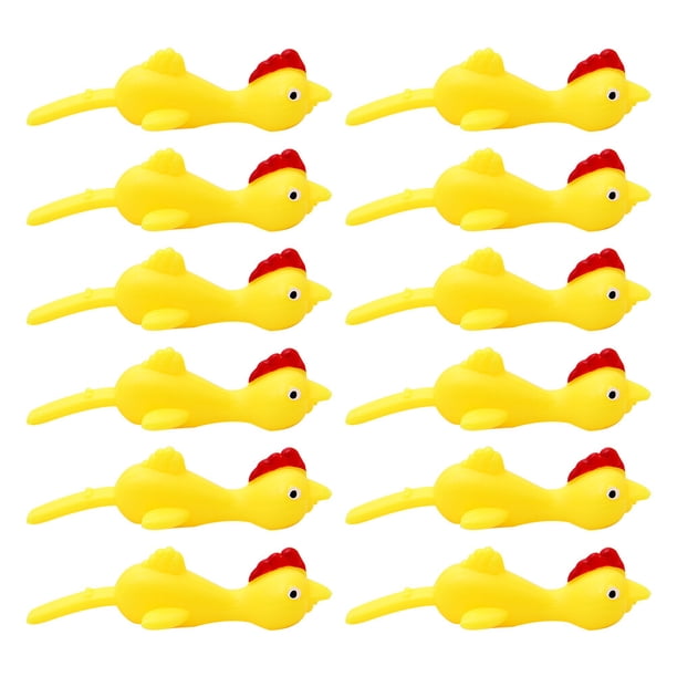 EeaseMX 16 catapultas con forma de pollo, divertido juguete de broma de ...