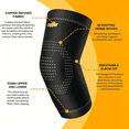 XIRQI Copper Elbow Sleeve,Elbow Compression Sleeve, Elbow Brace For ...