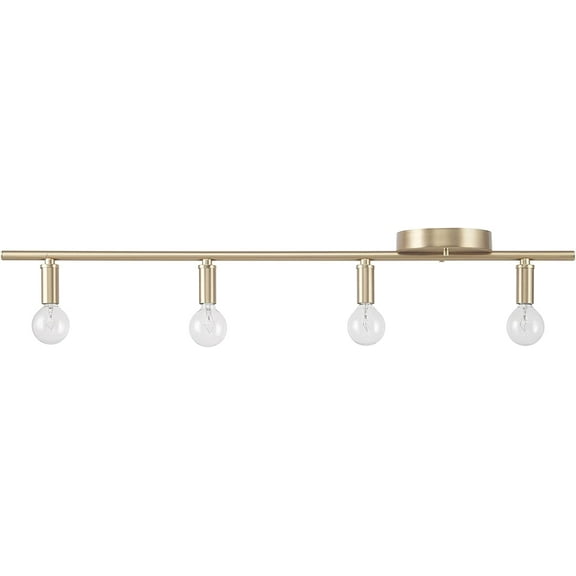 Pro Track Vester Flexible 4-Head LED Wall/Ceiling Track Light Fixture ...