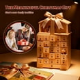 The Rescuer Nativity Advent Set, Wooden Calendar Advent with 25 Drawers ...