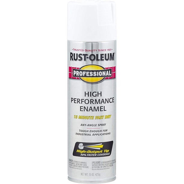 Rust-Oleum 7592838 - 6 PK Professional High Performance Enamel Spray ...