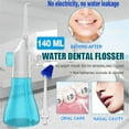 Tooth floss, portable water floss, braces water floss, cordless manual ...