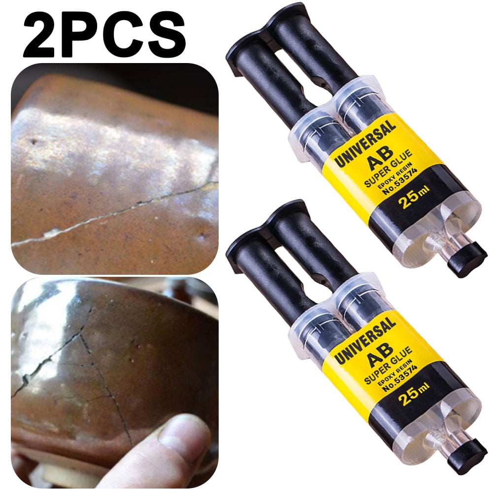 Pegamento Universal AB Super Glue Resina Epoxi Reparación (25ml ...
