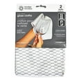 Casa Bella Microfiber Glass Cleaning Cloths, Honeycomb Texture, Black ...