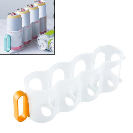 Storage Organizer Cans Holders Transparent Drink Can Dispenser Beverage ...