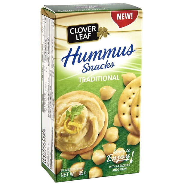 Clover Leaf Classic Hummus Traditional Snacks Kit, 99 g - Walmart.ca