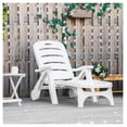 Outdoor Chaise Lounge Chair, Folding Pool Sun Lounger, Adjustable 5 ...