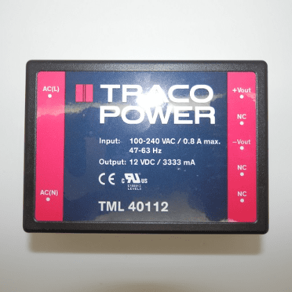 Traco Power TML Series AC-DC Power Supply TML 40112 - Walmart.com