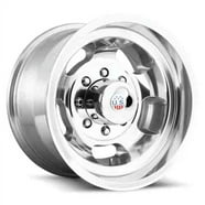 US Mag Custom Metal Wheels, Aluminum Rim U101 INDY, 17X10in High Luster ...
