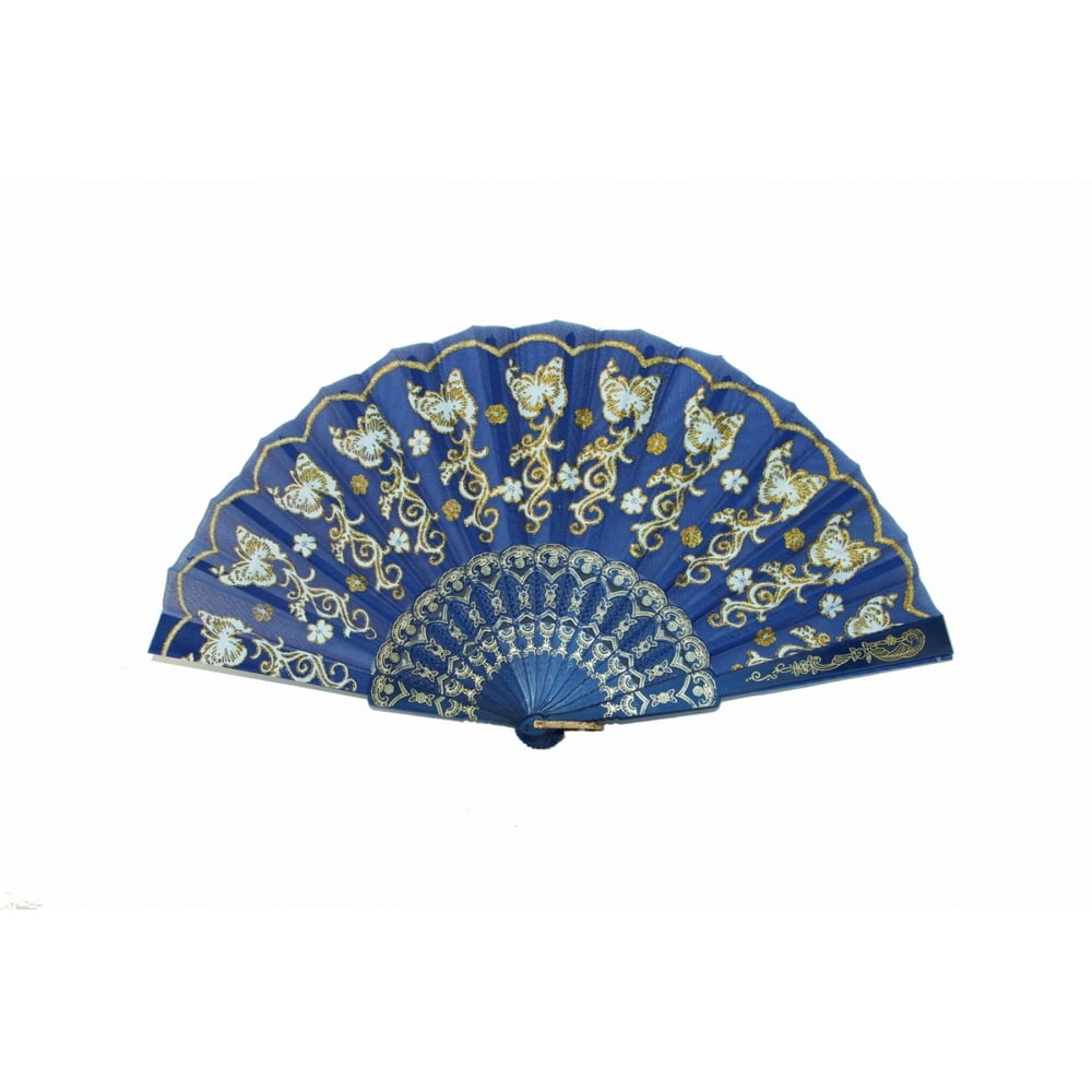 Blue Hand Fan - Walmart.com - Walmart.com