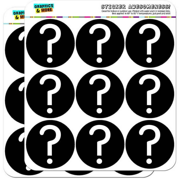 Mystery Question Mark 18 2" Planner Calendar Scrapbooking Crafting ...