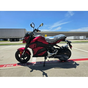 Tao Motor 50cc Gas Scooter Pony 50, Adult Street-Legal, Moped, Orange ...