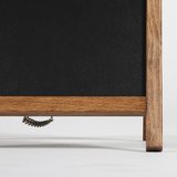 M&T Displays Tabletop Double-Sided Mini A Board with Erasable ...