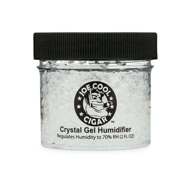Joe Cool Cigar Crystal Gel Humidifier for Cigar Humidors (2 oz Jar ...