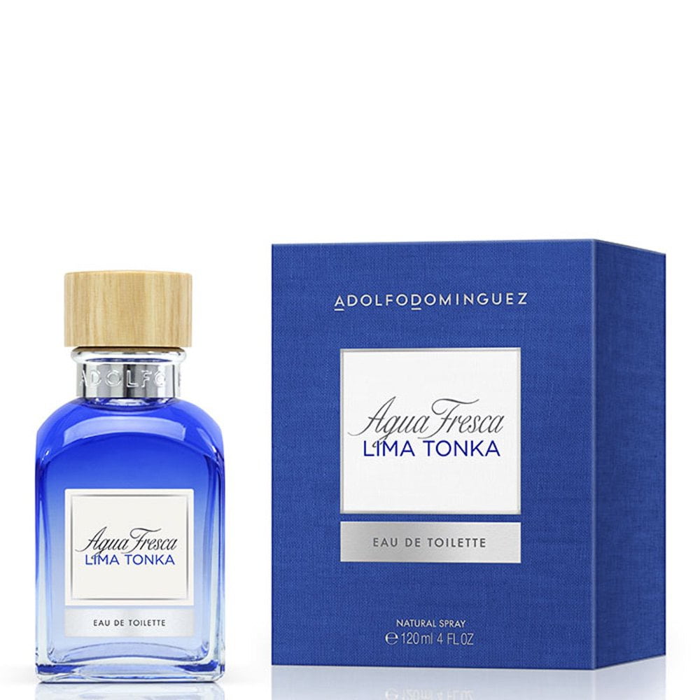 PERFUME ADOLFO DOMINGUEZ AGUA FRESCA LIMA TONKA 120 ML EDT SPRAY ...
