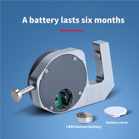 Electronic Dial Thickness Gauge Meter 12.7mm Digital Dial width ...