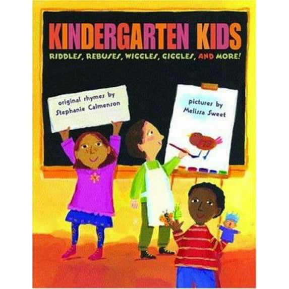 Pre-Owned Kindergarten Kids: Riddles, Rebuses, Wiggles, Giggles, and ...