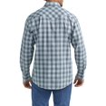 Wrangler® Men's and Big Men's Regular Fit Long Sleeve Western Shirt ...