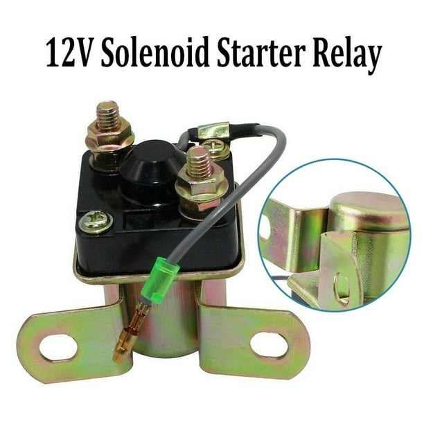 Greenne 12V/24V Solonoid Solenoid Starter Relay High Cranking Power ...